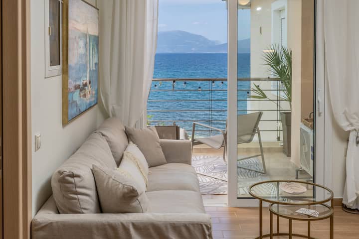 Aura Seaside Apartment – Sea View Balcony - 케팔로니아섬