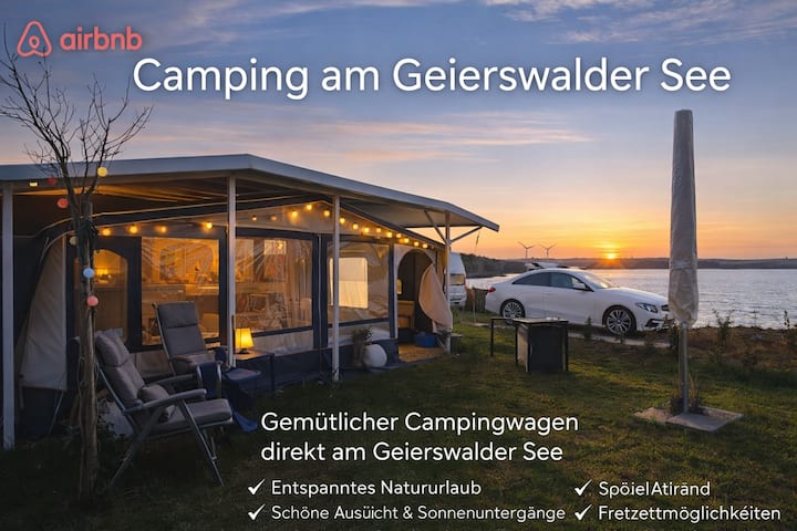 Glamping Wohnwagen Am Geierswalder See Urlaub Pur - Senftenberg