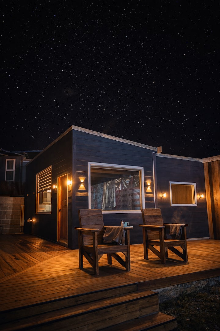 Cabaña Moderna Con Terraza | Puerto Natales - Puerto Natales