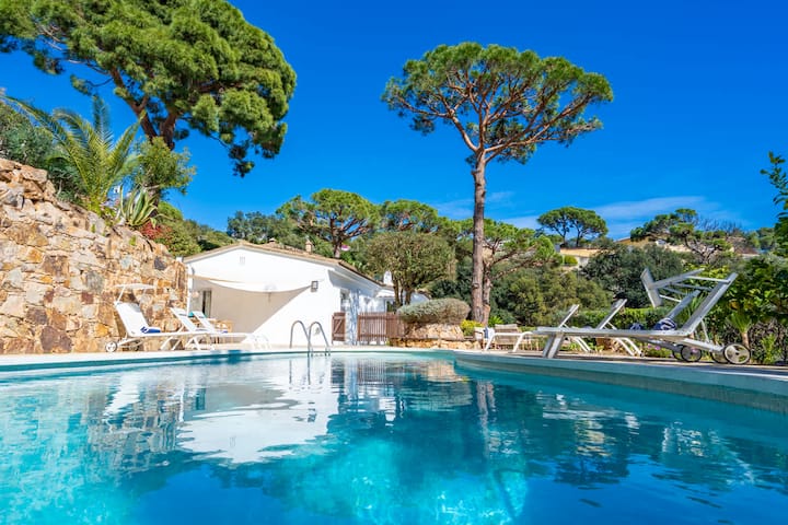 Villa Casa Palmera Con Piscina Privada, Vistas Al - Tossa de Mar