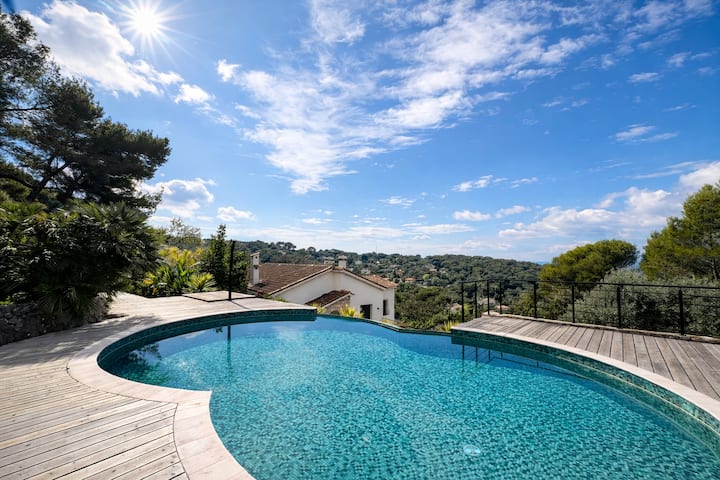 Villa Vue Panoramique, 5 Suites, Piscine, 10 Pax - Nice