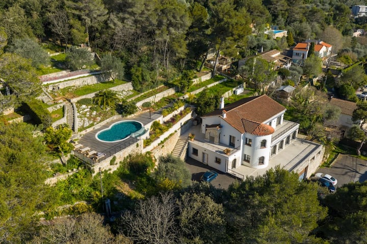 Villa Vue Panoramique, 5 Suites, Piscine, 10 Pax - Nice