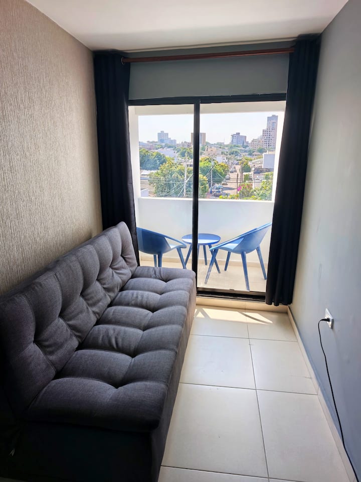 Po402 Amplio 2hab+2baños | Balcón, Ac Y Lavadora - Barranquilla