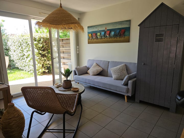 Sabrina, Wifi, Jardin, 4 Couchages Et Plage - Aytré