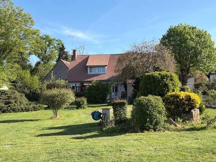 Gîte Spacieux Nature Confort Moderne Télétravail - Cher