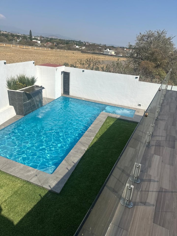 Casa Lamar-escapada En Oaxtepec Con Alberca - Cocoyoc