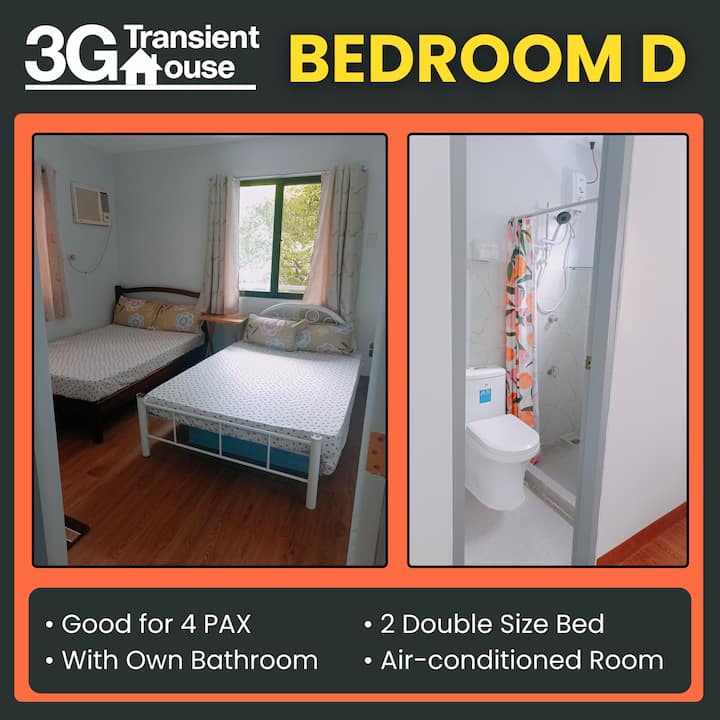 Spacious 4-pax Room | Perfect For Family & Friends - Dinalupihan