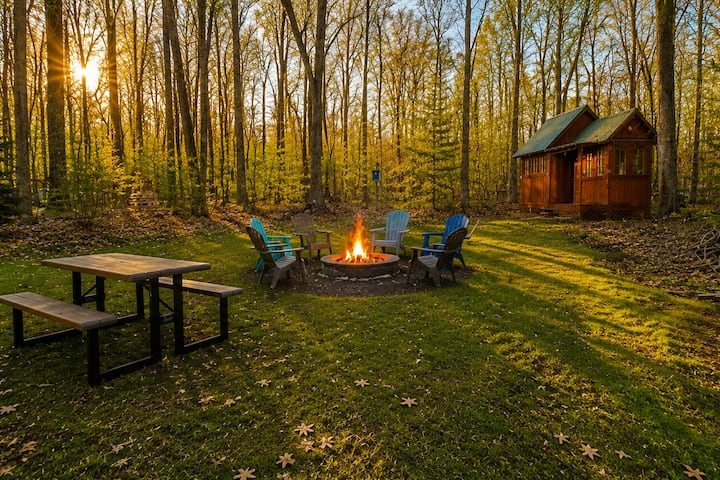 <.8 Mi Higgins Lake | Firepit Sup Game Room | King - South Higgins Lake State Park, Roscommon
