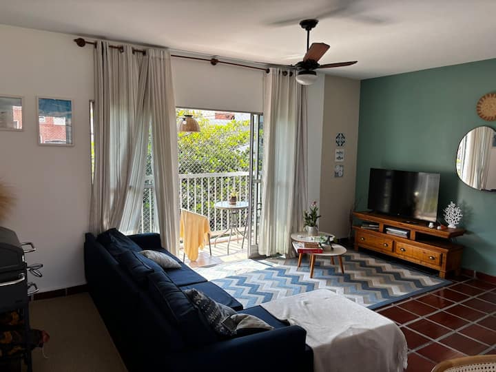 Apartamento Aconchegante Na Enseada - Guarujá