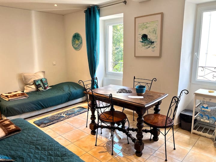 Le Nid Bleu – Studio Cosy Au Cœur De Dieulefit - Bourdeaux