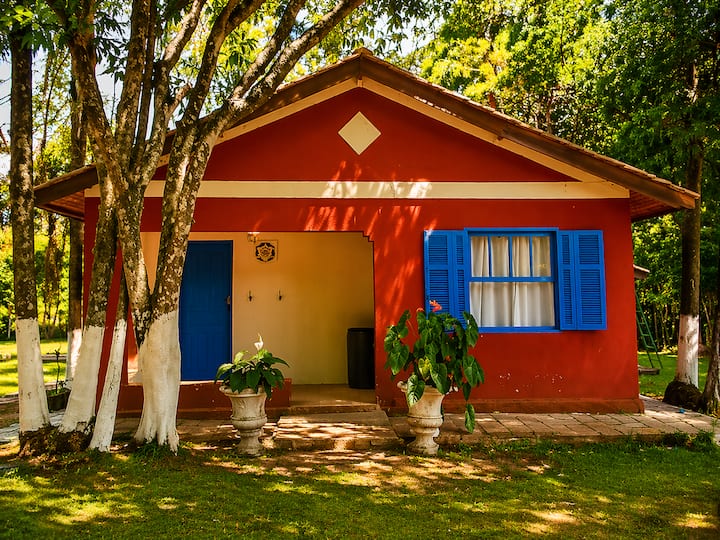 Casa Aconchegante Com Piscina, Lago E Muito Verde - Jundiaí