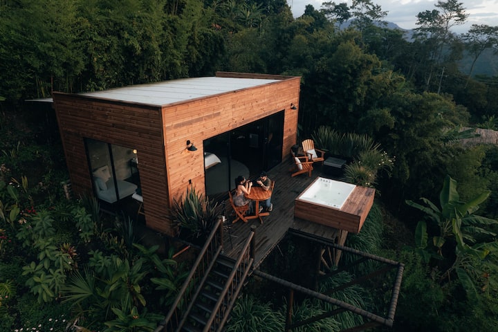 Jacuzzi + Vista Infinita | Deluxe En La Cima - Buenavista