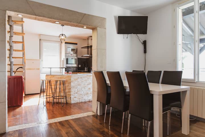 Square'71 - T4 Duplex Avec Terrasse/espace Détente - Saint-Rémy