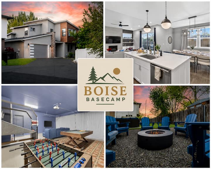 Boise Basecamp - Game Room / Hot Tub / Firepit - Boise, ID