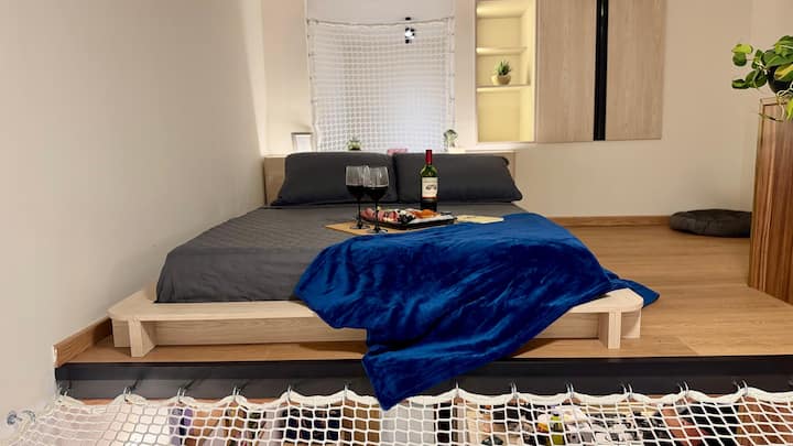 Loft Para 2 Con Hamaca Frente Al Parque Morelos B - Mexico