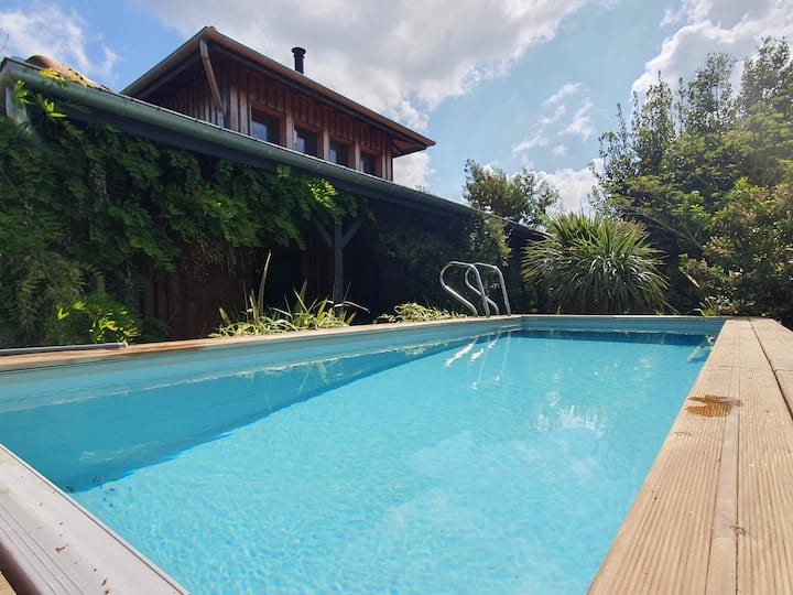 Maison Avec Piscine - 8 Pers. - Salles