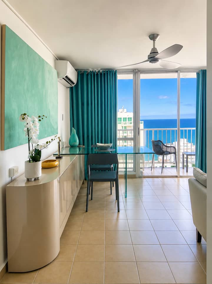 Amazing Ocean View-balcony-wi-fi-parking Optional - San Juan, Puerto Rico