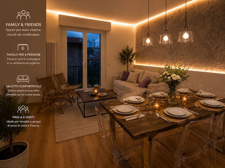 Palazzo Bruciato Residence 6 Guests •3br• 2 Bath - Florencia