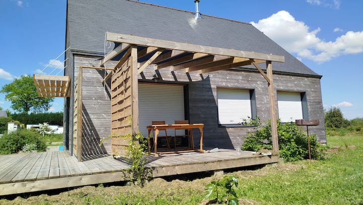 Maison En Bois Dans Un Cadre Bucolique - Arzano