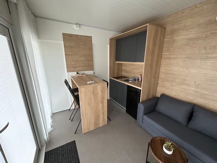 Tiny Homes ŠMarna | Twin Bed + Bunk Bed - Ljubljana