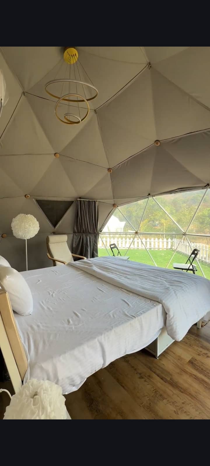 Luxury Glamping Dome | Views, Campfire & Dining - Lavasa