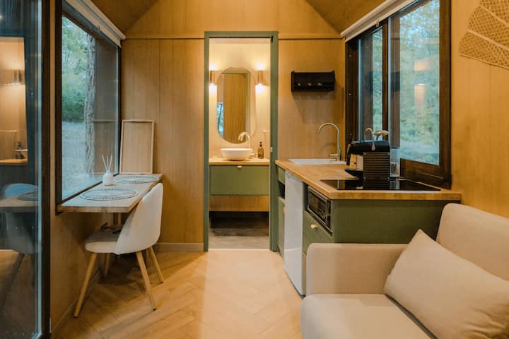Tiny House Pampa Lodges Solea - Bain Nordique - Pays de la Loire