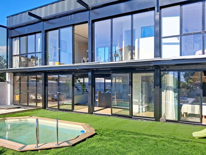 Villa Bioclimatique D'exception - Piscine Jardin - Marseillan