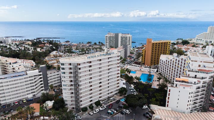 Ponderosa Luxury Sea View Studio With Pool - Costa Adeje