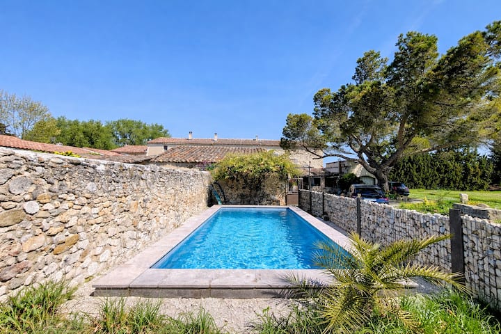 Mas Provençal Avec Piscine – Proche Parc Spirou - Monteux