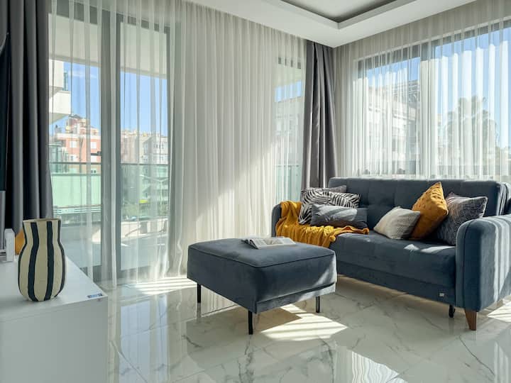 Qoople Elite 3-21 Apartment By Cleopatra Beach - Alanya