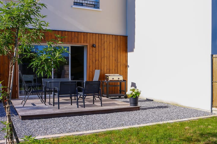 Villas Twins-g Climatisée Avec Terrain Clôturé. - Biscarrosse