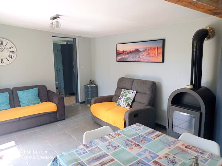 Havre De Paix Proche De La Plage - Saint-Quentin-en-Tourmont