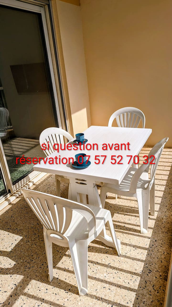 Studio Climatise Avec Coin Nuit à 100m De La Plage - Saint-Clair