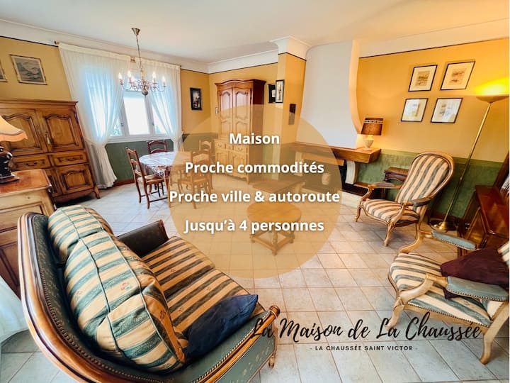 Maison Avec Jardin, Calme, Familiale - Blois