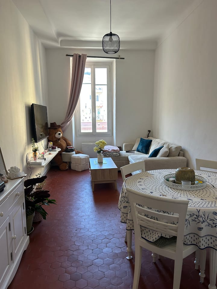 Appartement 3 Pièces - Castel Plage - Nice