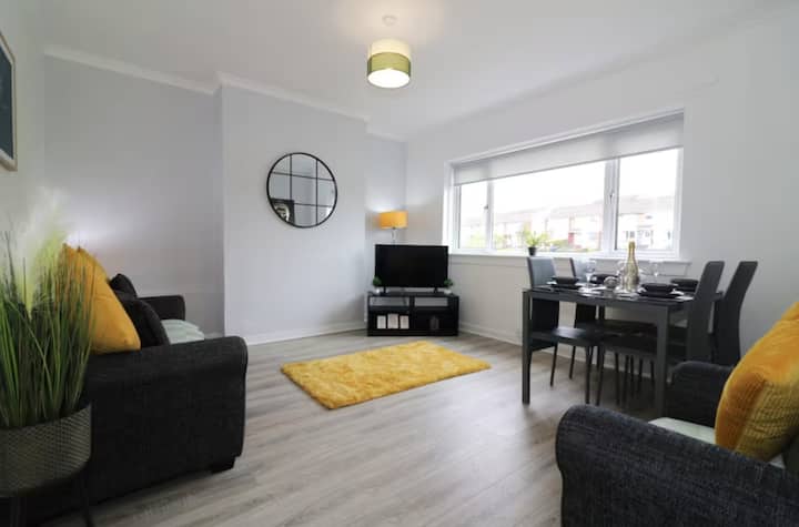 Free Parking|sleeps 6|3 Bedrooms|glasgow Airport - Paisley