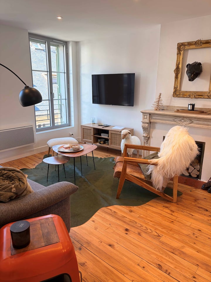 Repère De L'ours, Spacieux T3 Rénové Cœur Village - Bagnères-de-Bigorre