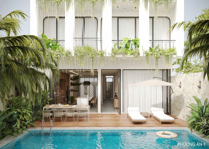 Nu Luxury 8br Villa - Private Pool - Near Center - Vietnam