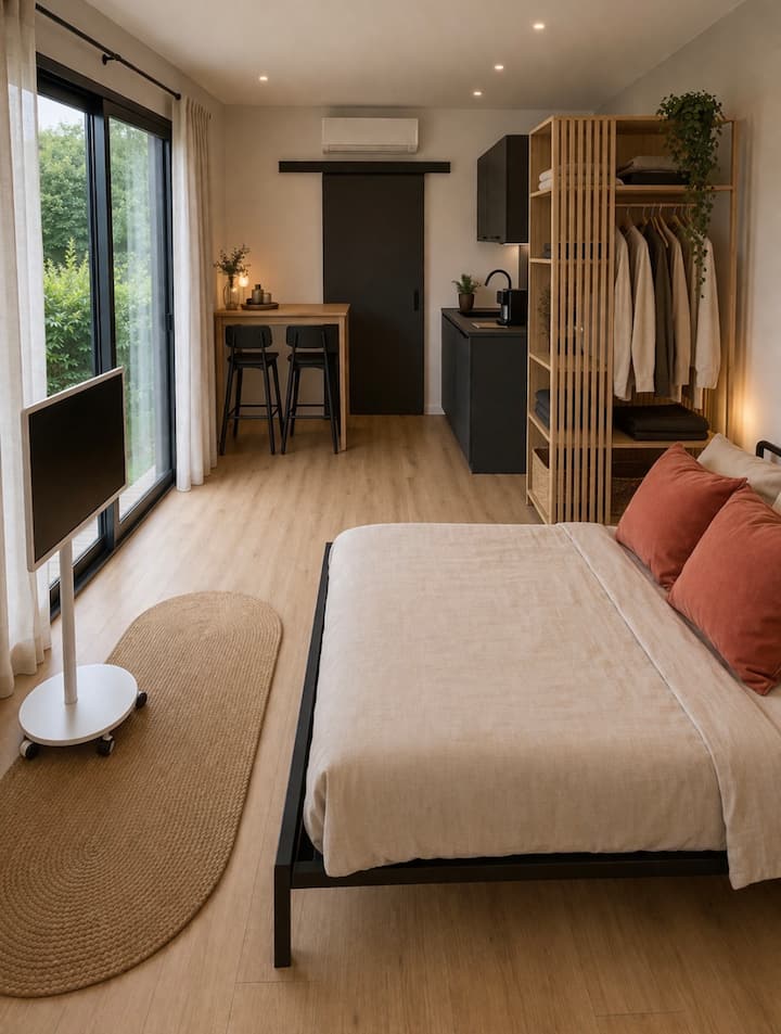 Lodge Avec Bain Bouillonnant #Corail - Propriano