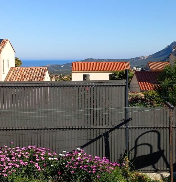 Maison Vue Mer Et Montagnes - Asco