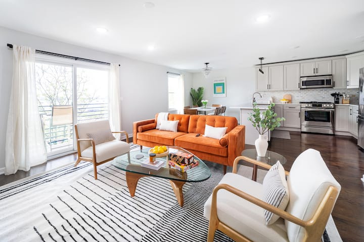 Private Parking Spot | Patio | 20 Min To Nyc! - Jersey City