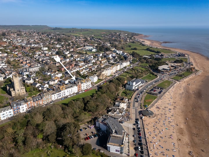 New Seafront Large Flat Sleeps 7 Central Exmouth - テインマス