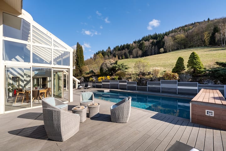 Villa Dolce Vita - Piscine-jacuzzi-vue Panoramique - Lac d'Annecy