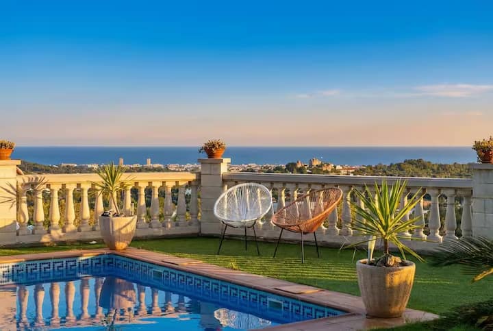 Villa Con Vistas Al Mar| Piscina | Cerca Barcelona - El Vendrell