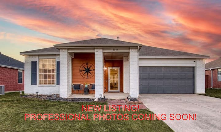 3bd/2ba Farmhouse Retreat | Pool, Gym, Games, Bbq - Corinth