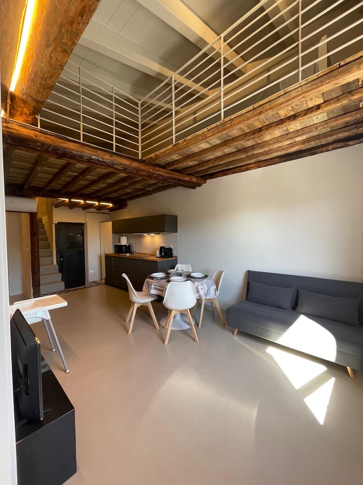 La Marina Attic Loft Avec Vue Sur Porto Antico - Casella