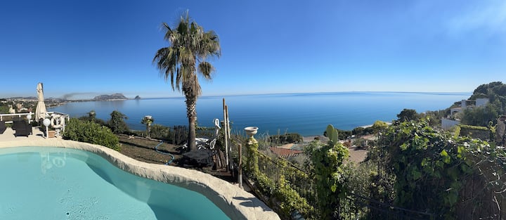 Villa Paradiso - Private Pool Panoramic Sea Views - Altavilla Milicia
