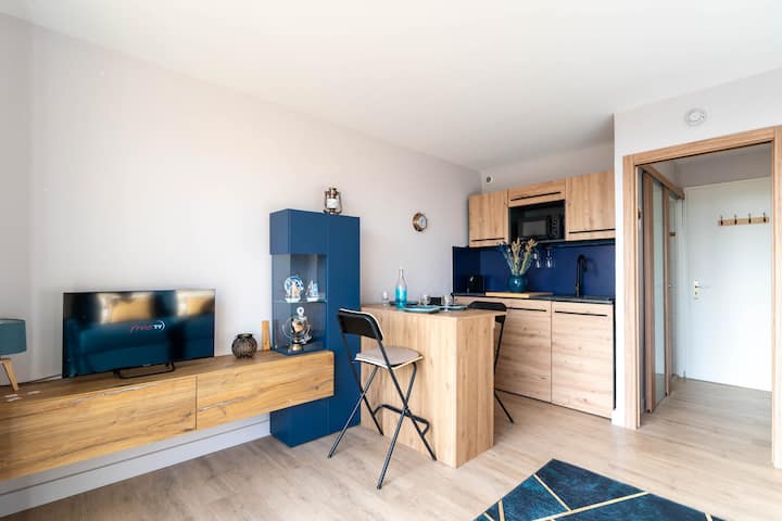 Studio Cosy Avec Vue Mer - Sausset-les-Pins