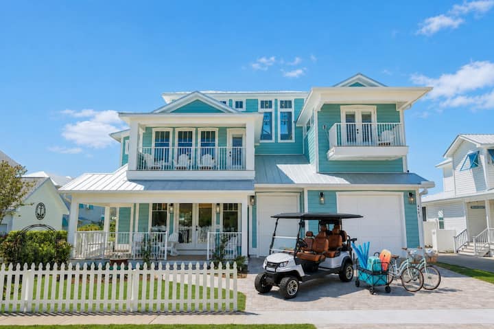 Luxury New Build Golf Cart Steps To Pool&beach - Destin, FL