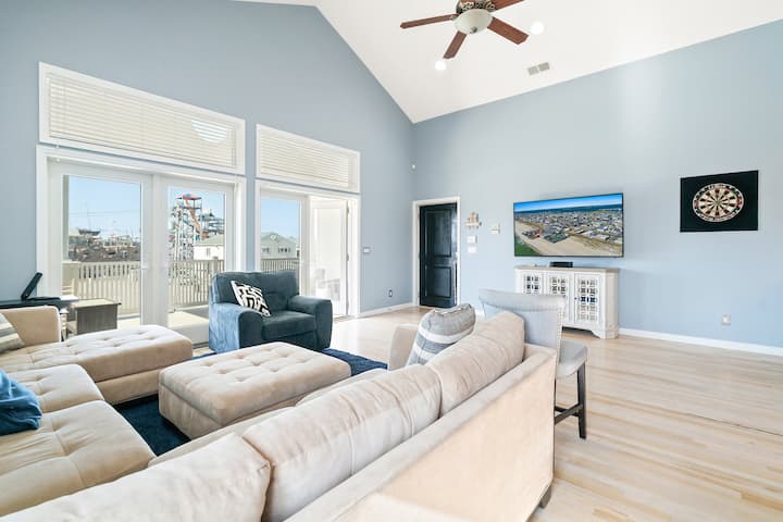 3-bedr00m, 2-bathroom, 1-minute To Beach North End - Seaside Heights, NJ